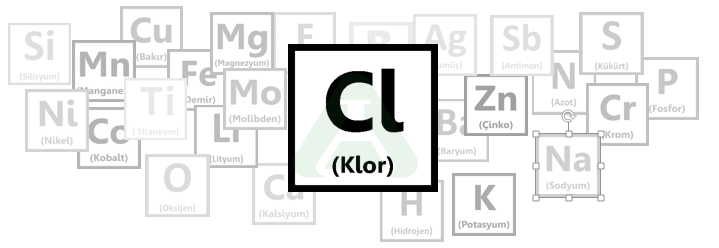 Klor Elementi | AS Kimya Sanayi ve Dış Ticaret A.Ş